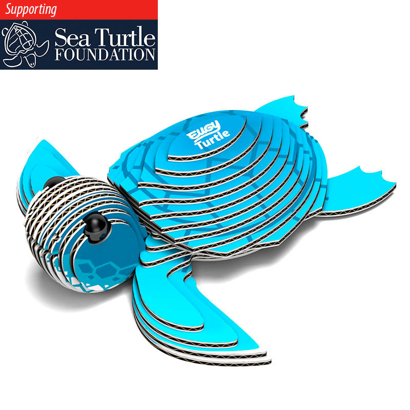 Turtles 3D Puzzle - by EUGY — Australian Geographic