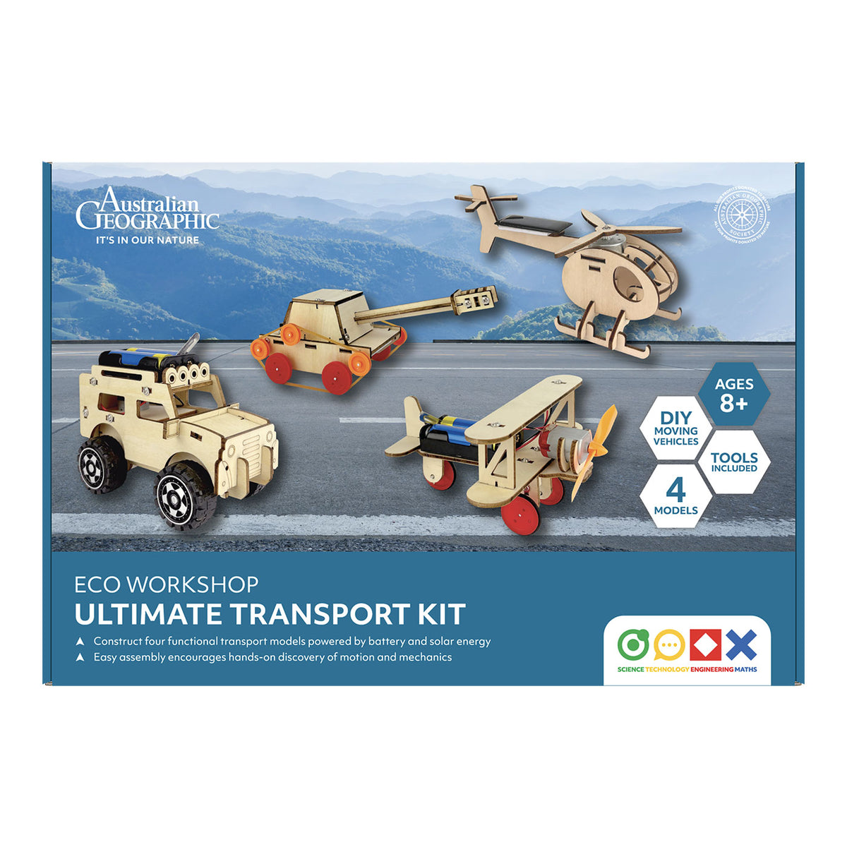 Eco Workshop Ultimate Transport Kit – Renewable Energy STEM ...