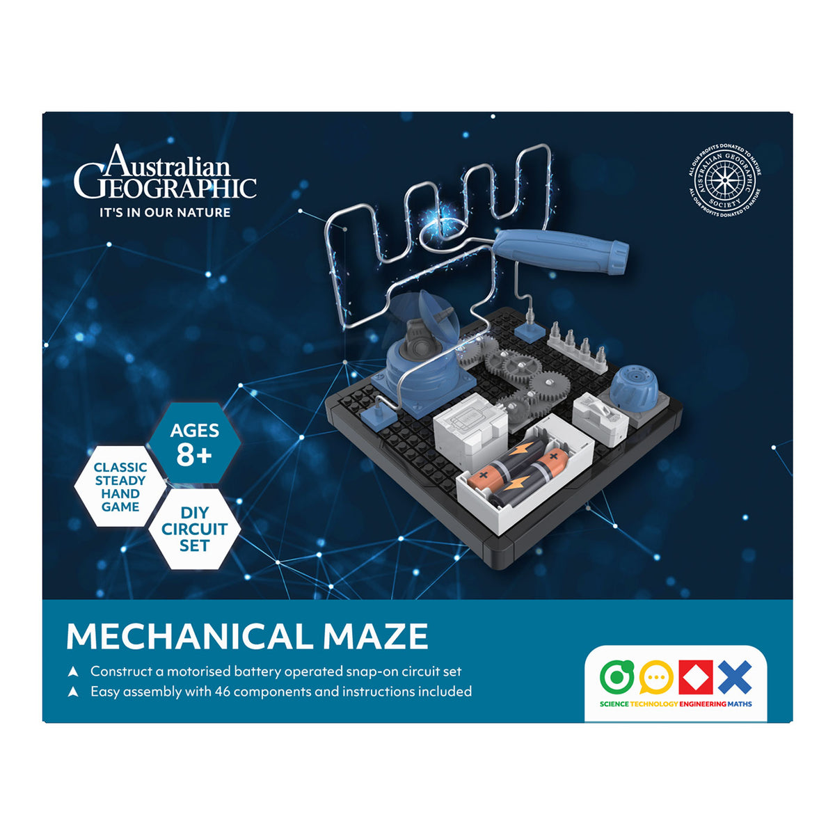 STEM Mechanical Maze – DIY Circuit Game — Australian Geographic