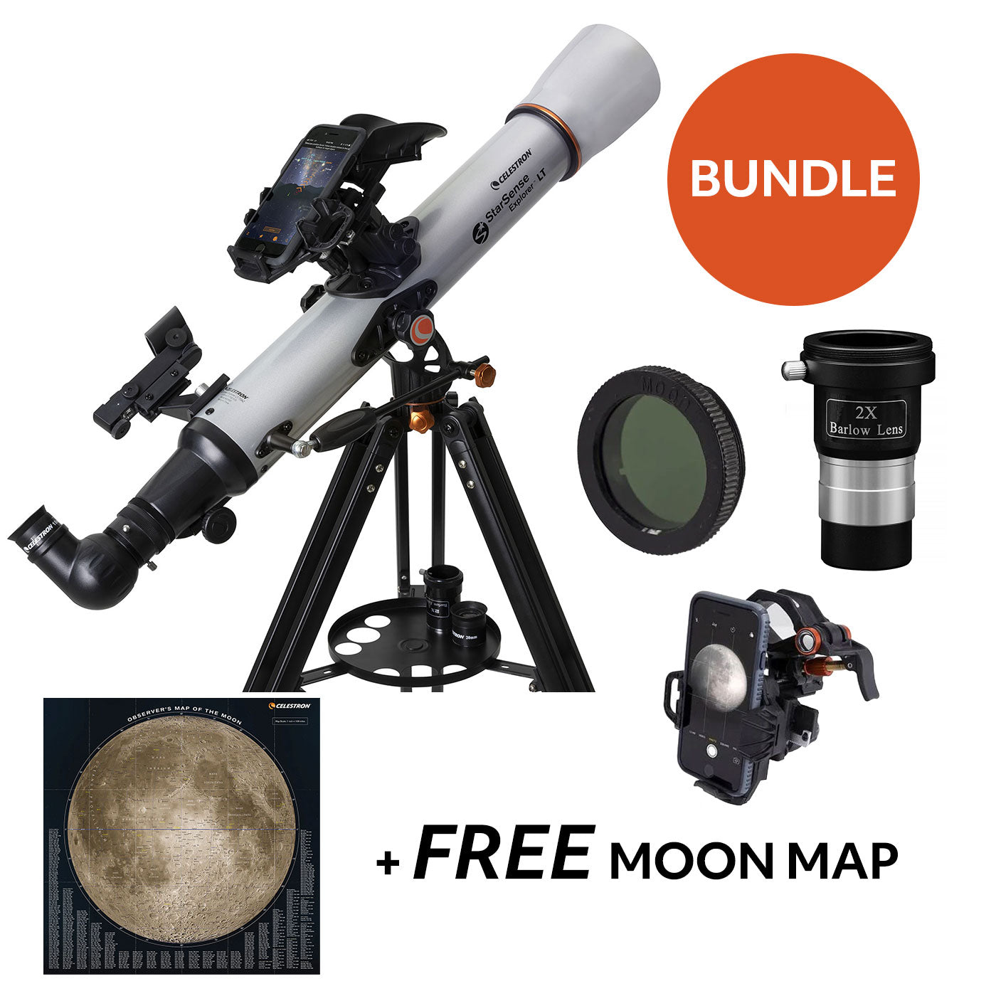 Celestron Starsense Explorer LT 70AZ Deluxe Bundle — Australian Geographic