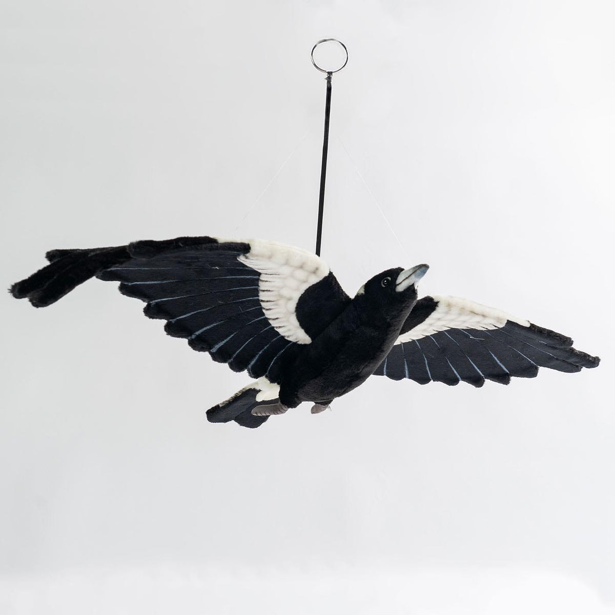 Hansa Magpie Flying - 65cm - Soft Plush Toy | Australian Geographic