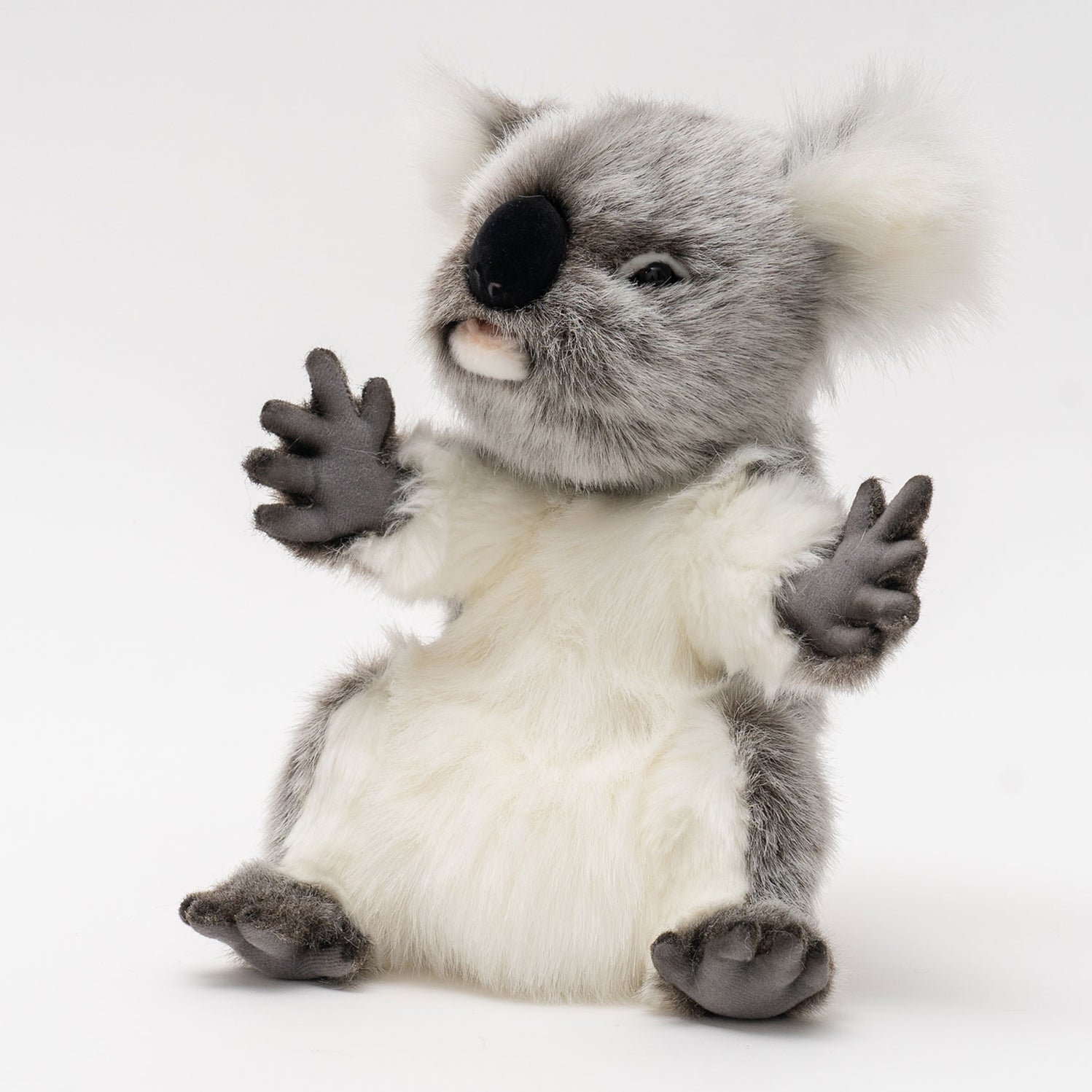Hansa Koala Puppet - 28cm - Soft Plush Toy | Australian Geographic
