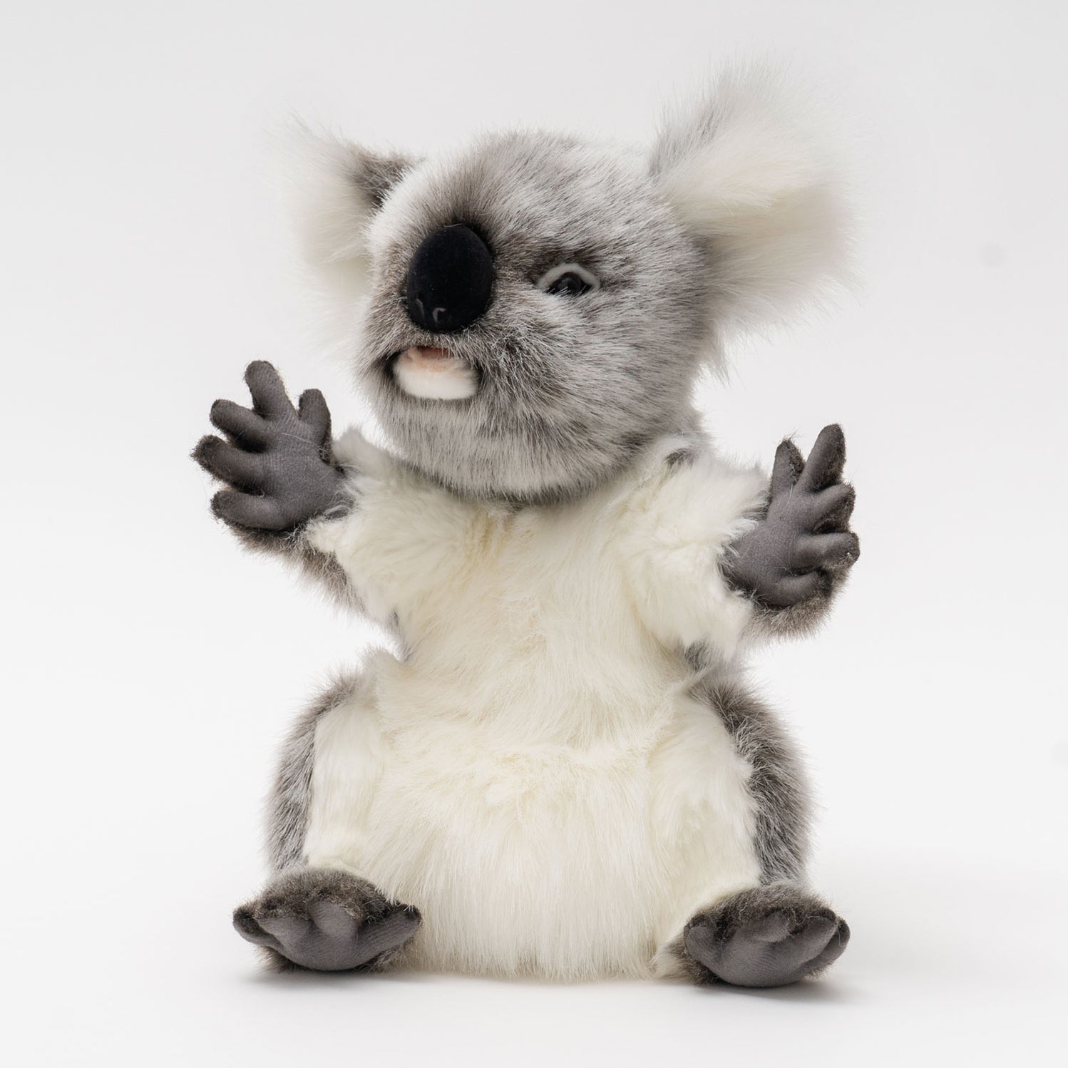 Hansa Koala Puppet - 28cm - Soft Plush Toy | Australian Geographic