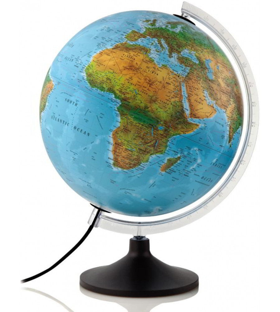 Solid B Blue Ocean Physical 30cm World Globe - Atmosphere Globes ...