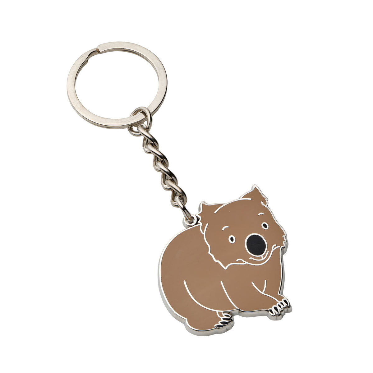 Wombat Wildlife Gift Keyring — Australian Geographic