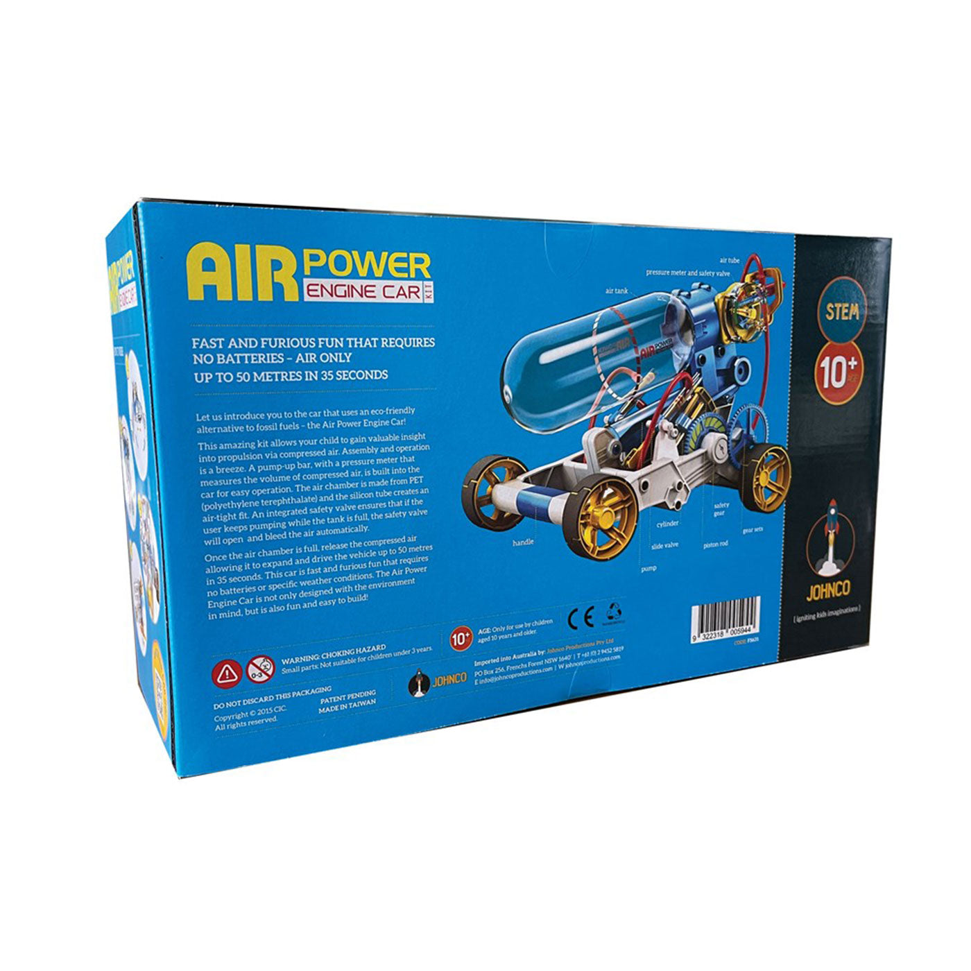 Johnco: Air Power Engine Car — Australian Geographic