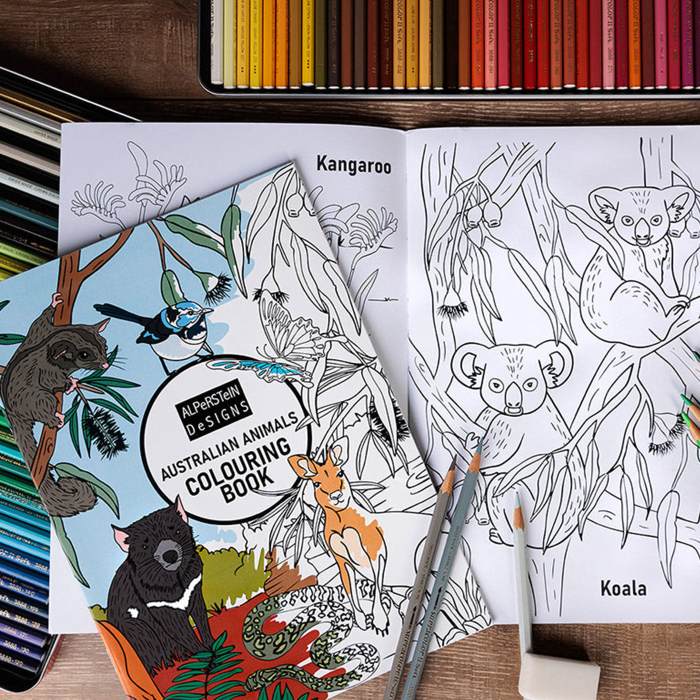 Australian Animals Colouring Book — Australian Geographic
