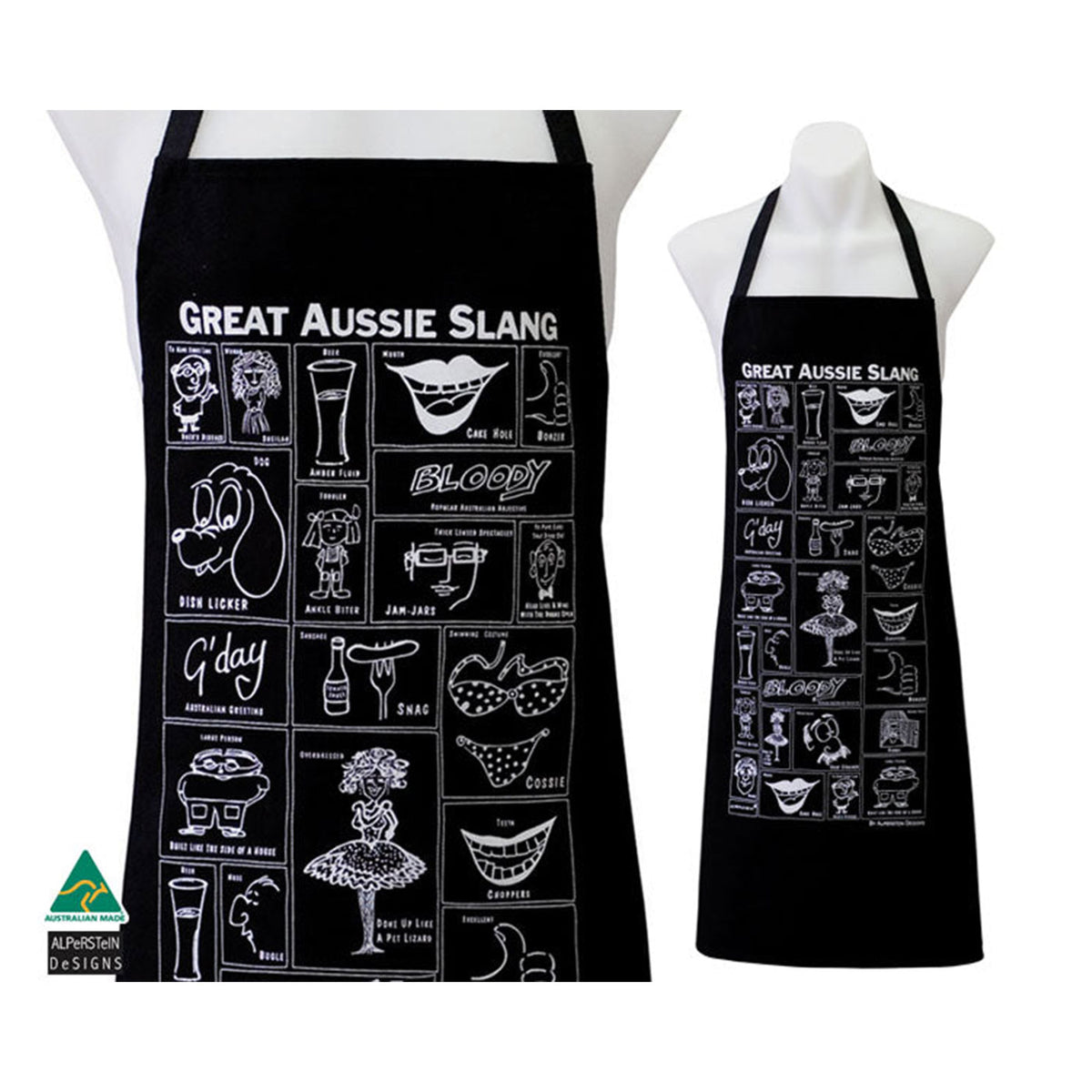 Great Aussie Slang Apron — Australian Geographic