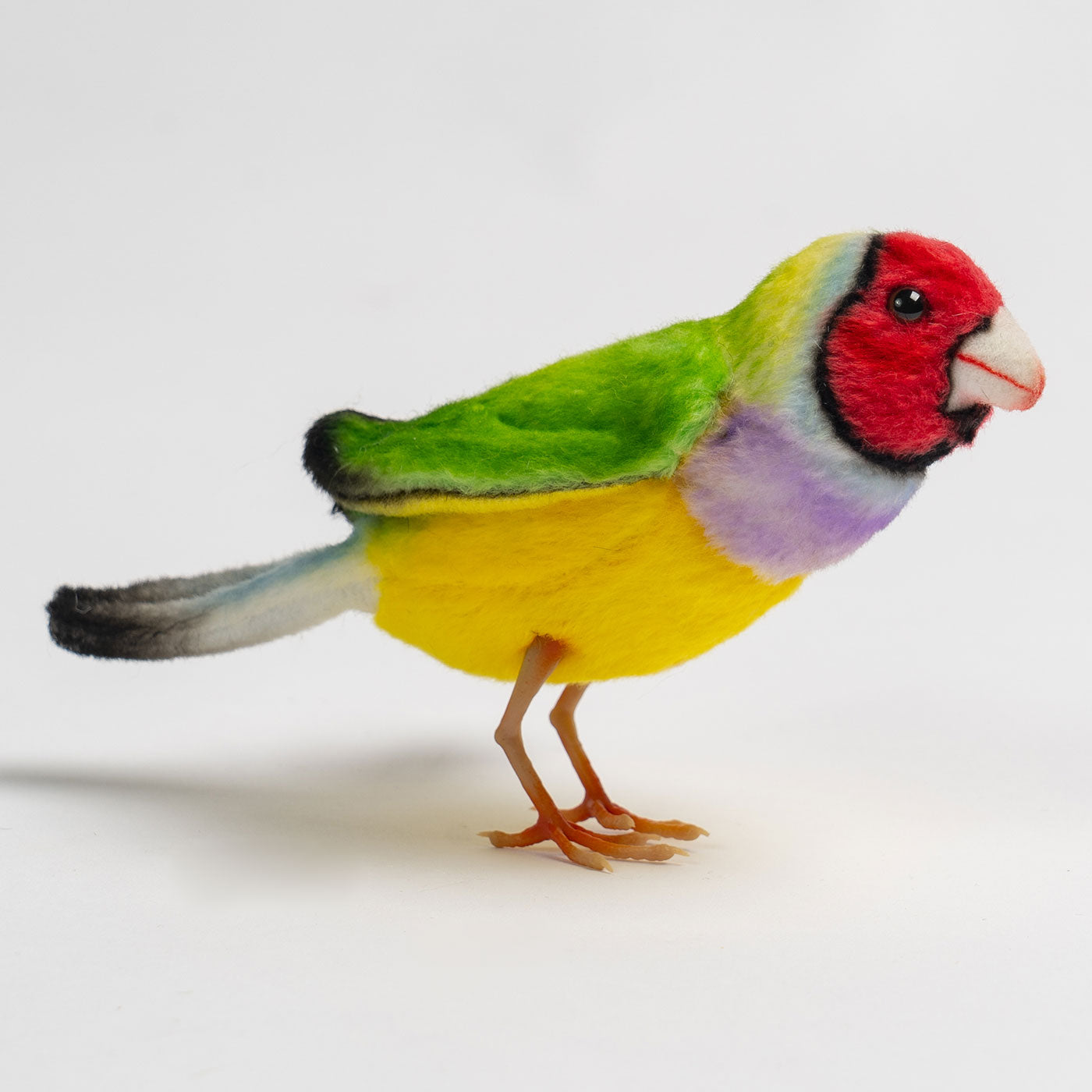 Hansa Gouldian Finch - 13cm - Soft Toy | Australian Geographic