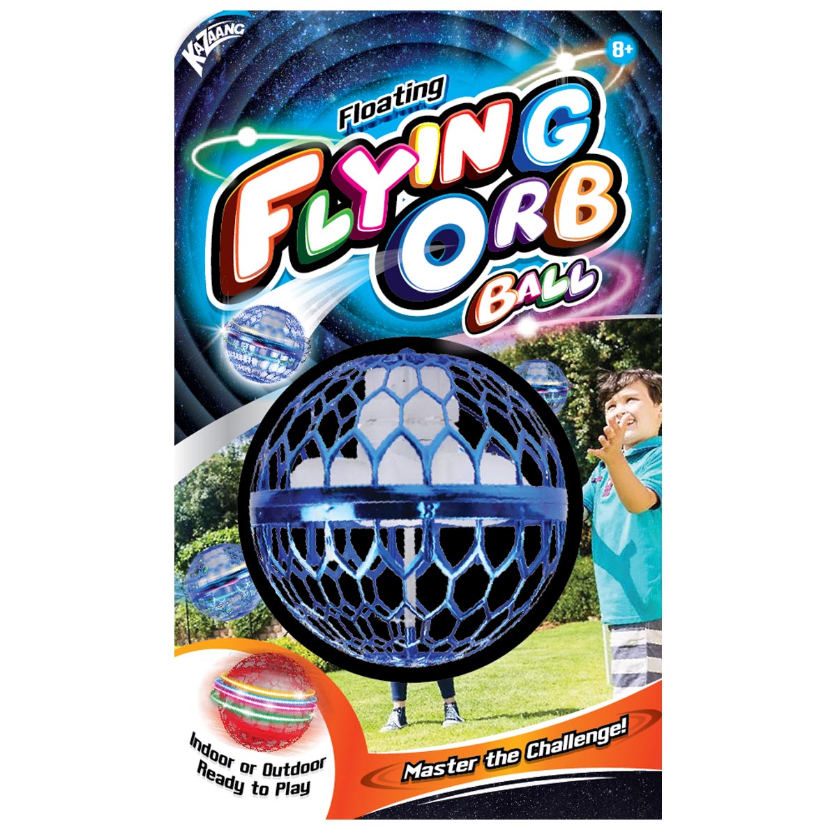 Kazaang Flying Orb Ball - Blue — Australian Geographic