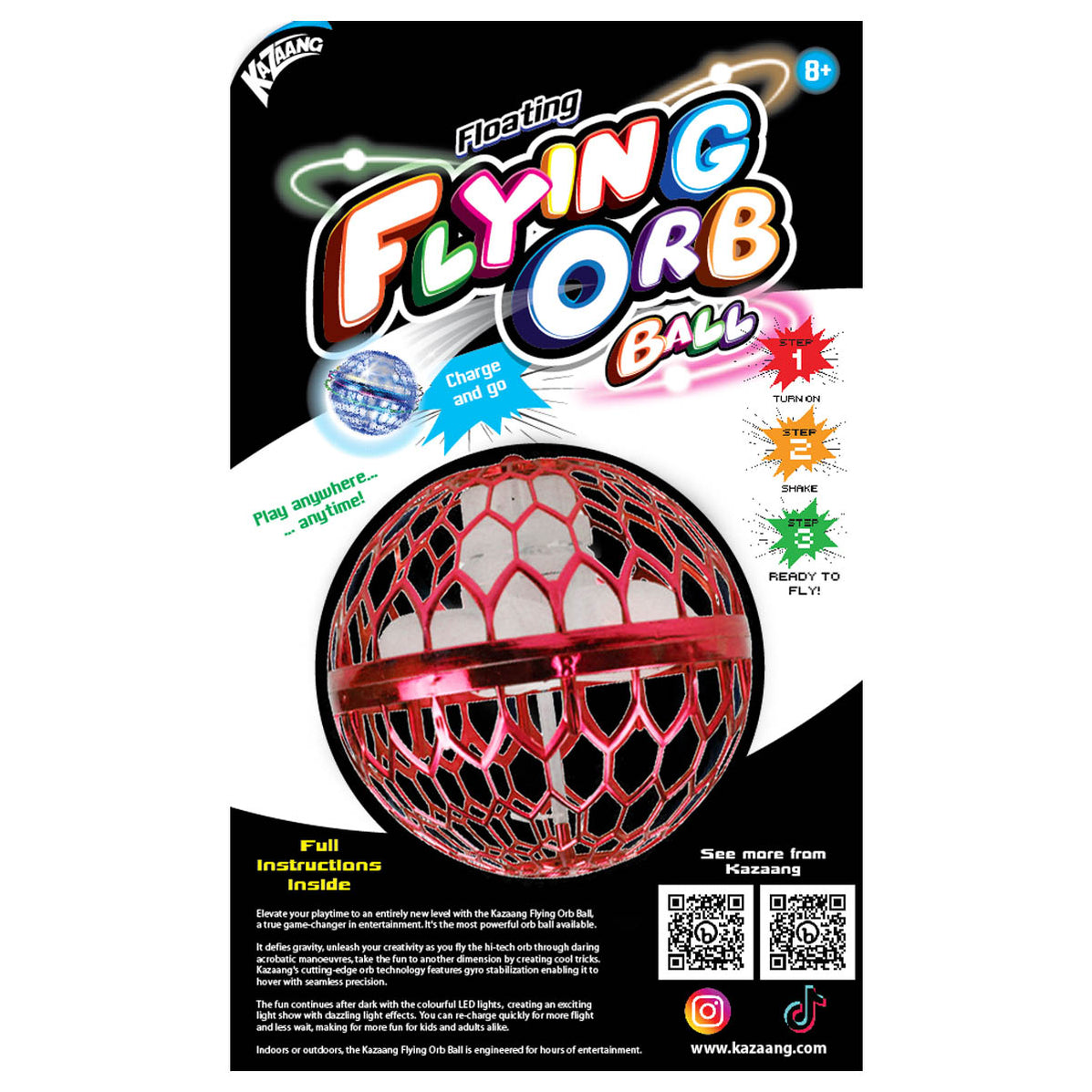 Kazaang Flying Orb Ball - Red — Australian Geographic