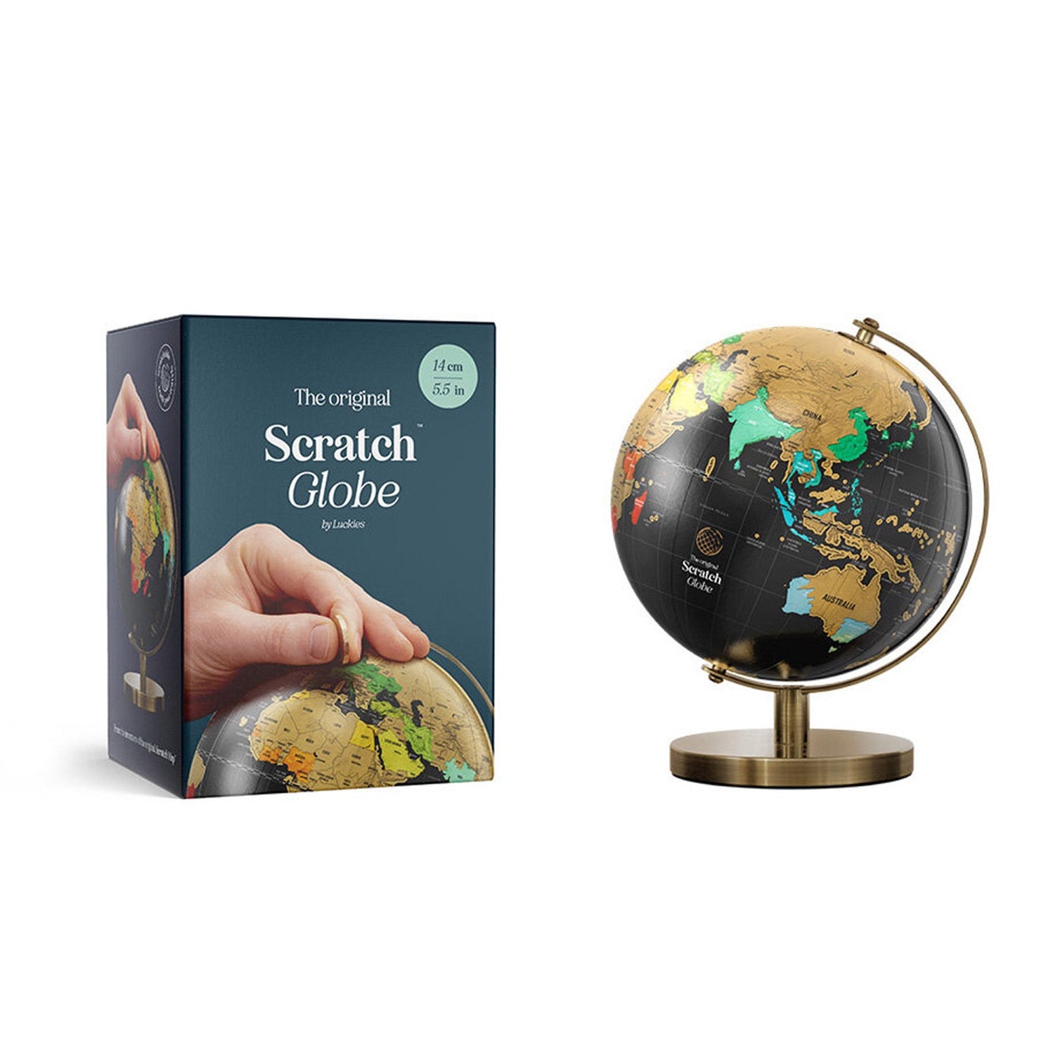 Scratch World Globe — Australian Geographic