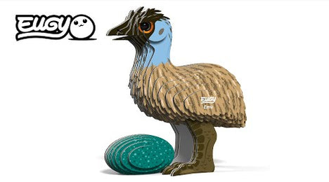 Emu 3D Puzzle - by EUGY — Australian Geographic