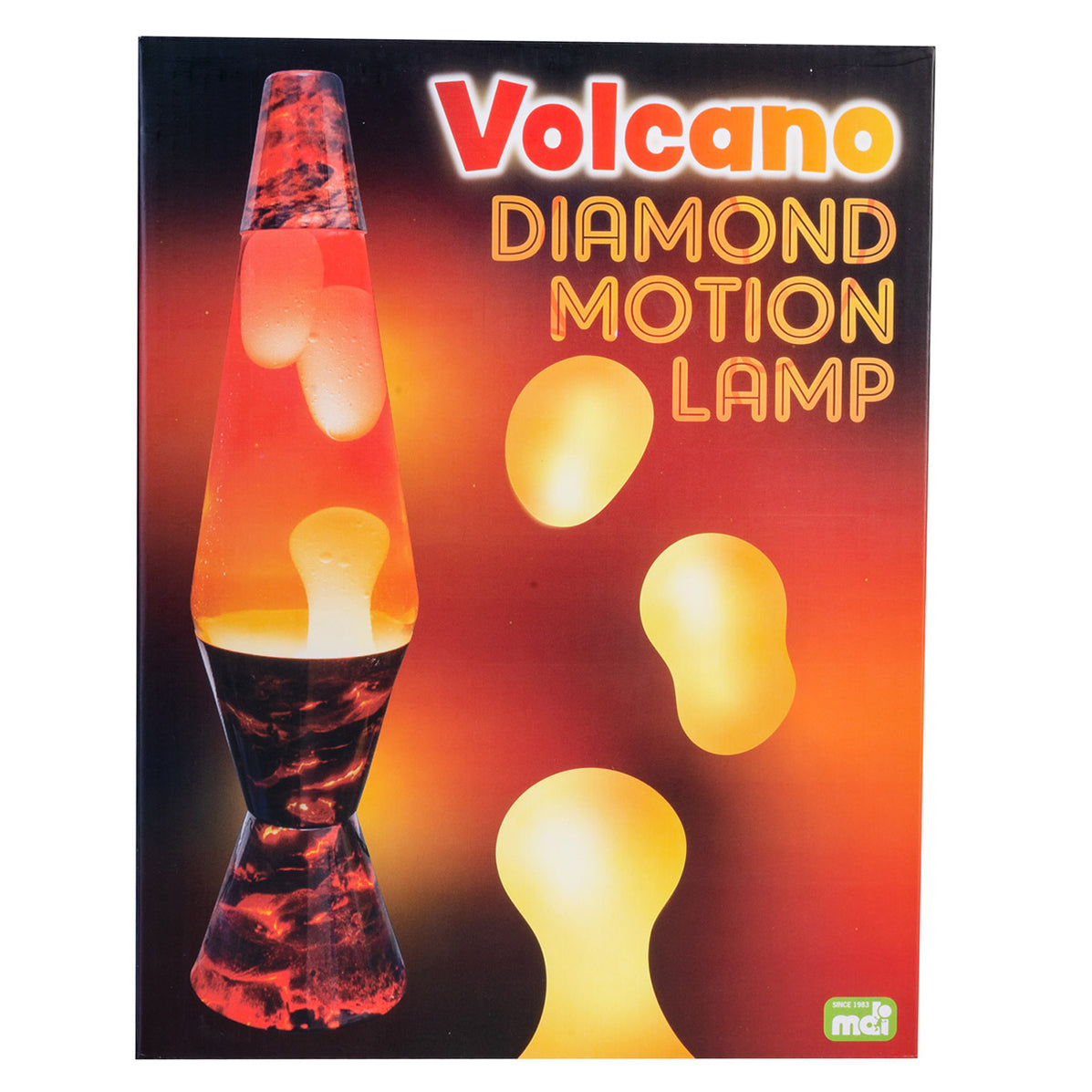 Volcano Lava Lamp - Red and Yellow | Aus Geo — Australian Geographic