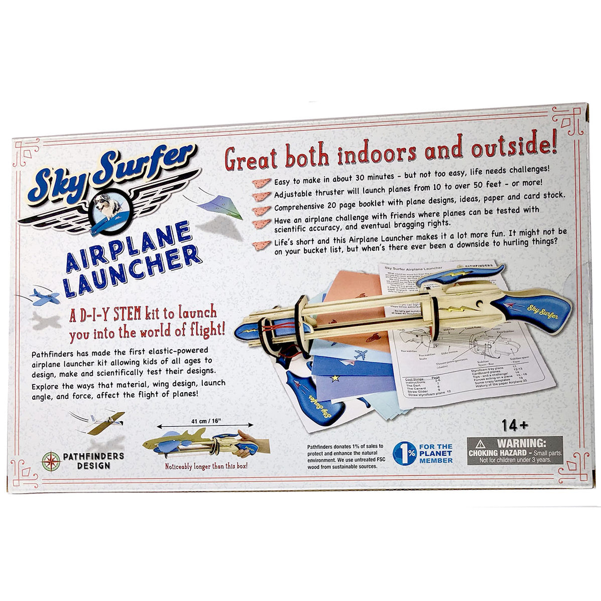 Sky Surfer Paper Airplane Launcher — Australian Geographic