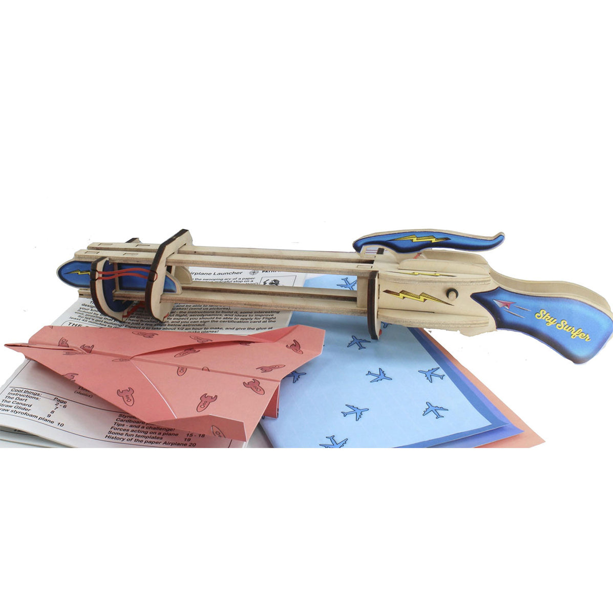 Sky Surfer Paper Airplane Launcher — Australian Geographic