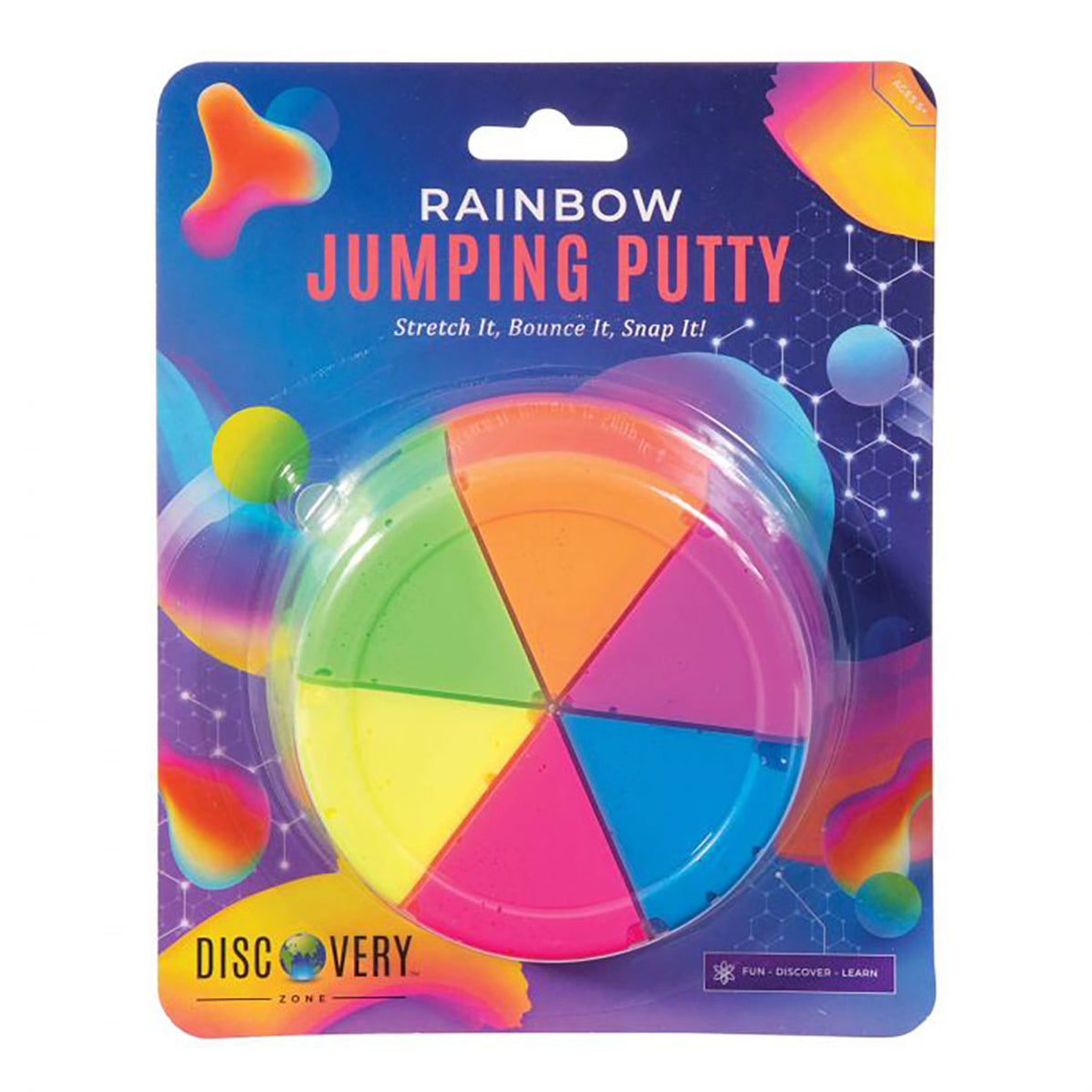 Discovery Zone Rainbow Jumping Putty — Australian Geographic